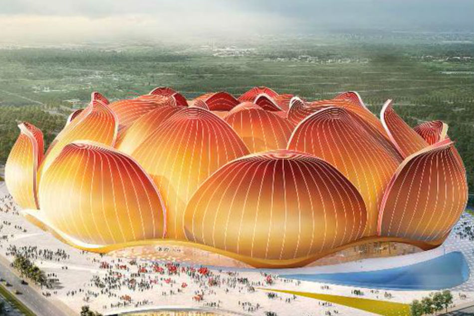 ಚೀನಾದಲ್ಲಿ ನಿರ್ಮಾಣವಾಗುತ್ತಿದೆ ವಿಶ್ವದ ಬೃಹತ್ ಫುಟ್ಬಾಲ್ ಸ್ಟೇಡಿಯಂ! | World's ...